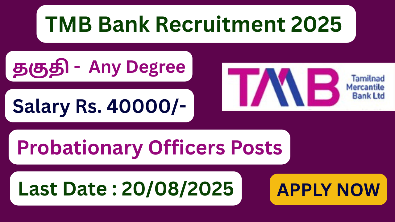 TMB PO Recruitment 2025